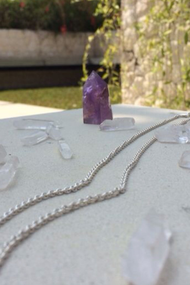 Necklace, 925 Sterling, Silver Chain And Clasp, 21 Inch Chain on Luulla